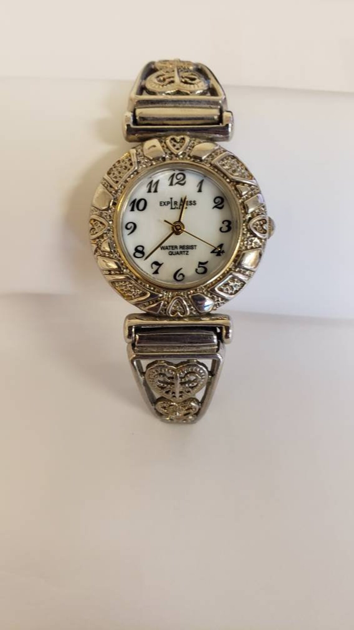 Explraess Silvertone Vintage Ladies Watch - Etsy
