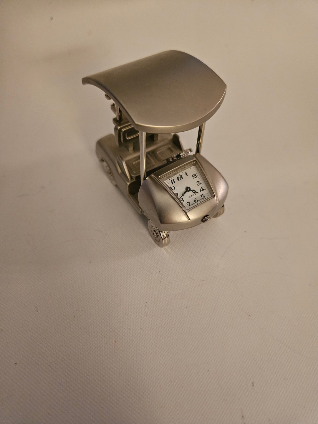 Miniature Quartz Golf Cart Clock - Etsy