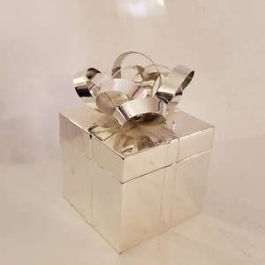 Silver Plated Gift Box - Etsy