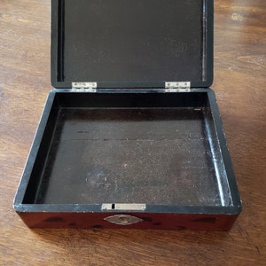 Vintage Box With Decorative Key - Etsy