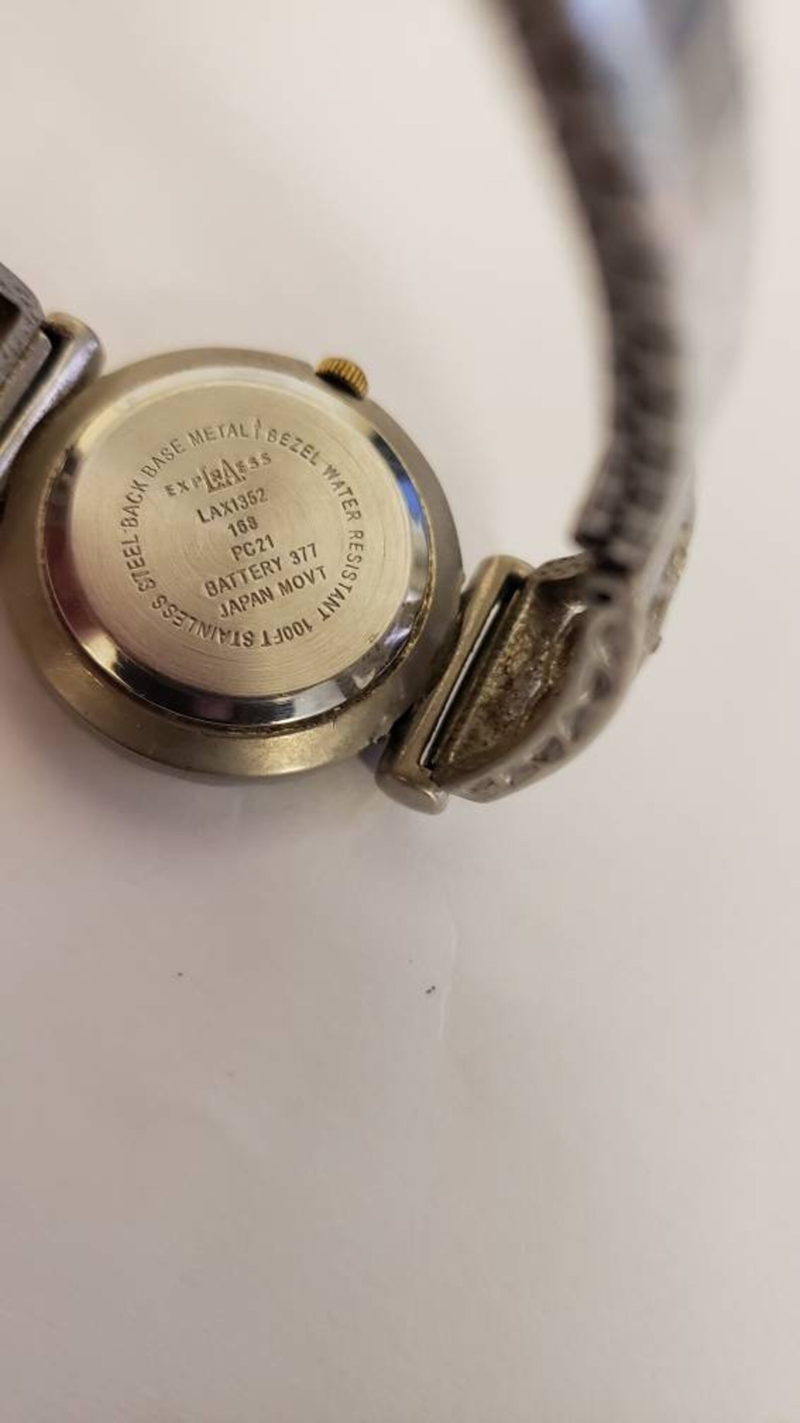 Explraess Silvertone Vintage Ladies Watch - Etsy