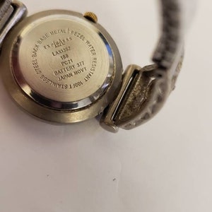 Explraess Silvertone Vintage Ladies Watch - Etsy