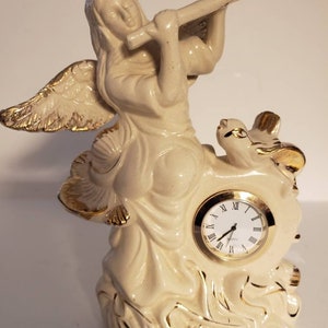 Porcelain Angel Clock - Etsy