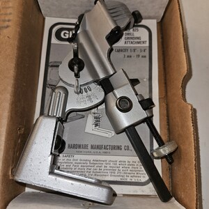 General Drill Grinding Attachment for Drills 1/8-3/4", No. 825 - Etsy