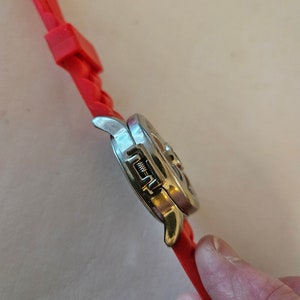 Spiderman Digital Watch Unisex Silver Tone Spinner Hidden Dial - Etsy