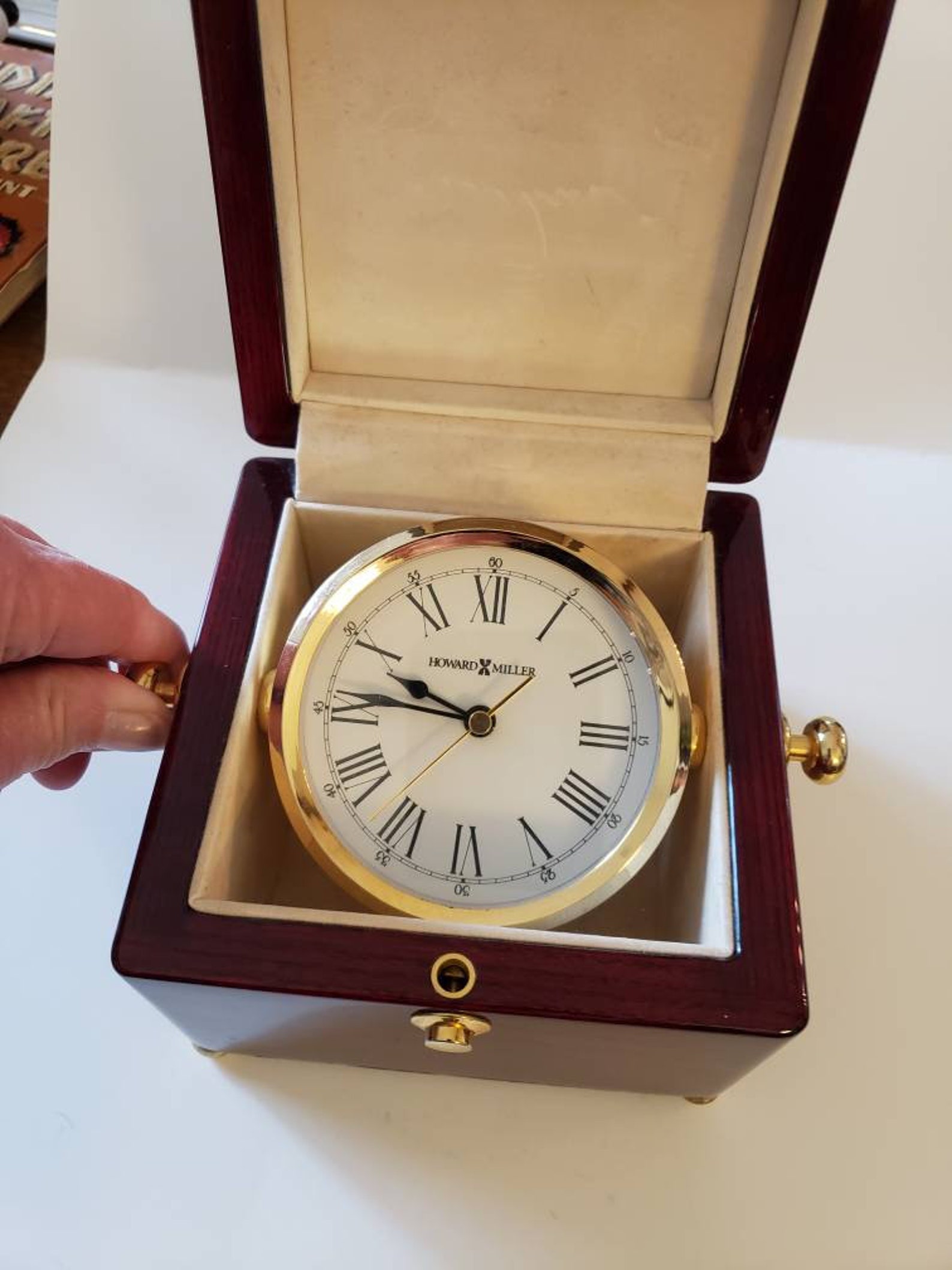 Howard Miller Table Top Clock - Etsy