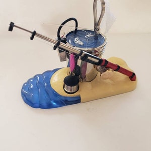 Fishing Rod and Bucket Miniature Clock - Etsy