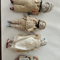 Antique Fums up Bisque Dolls - Etsy UK