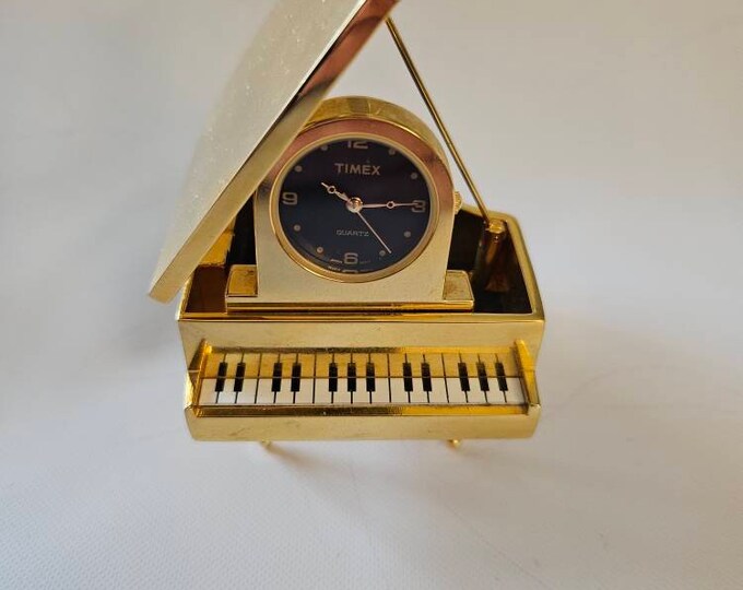 Timex Miniature Grand Piano Clock - Etsy