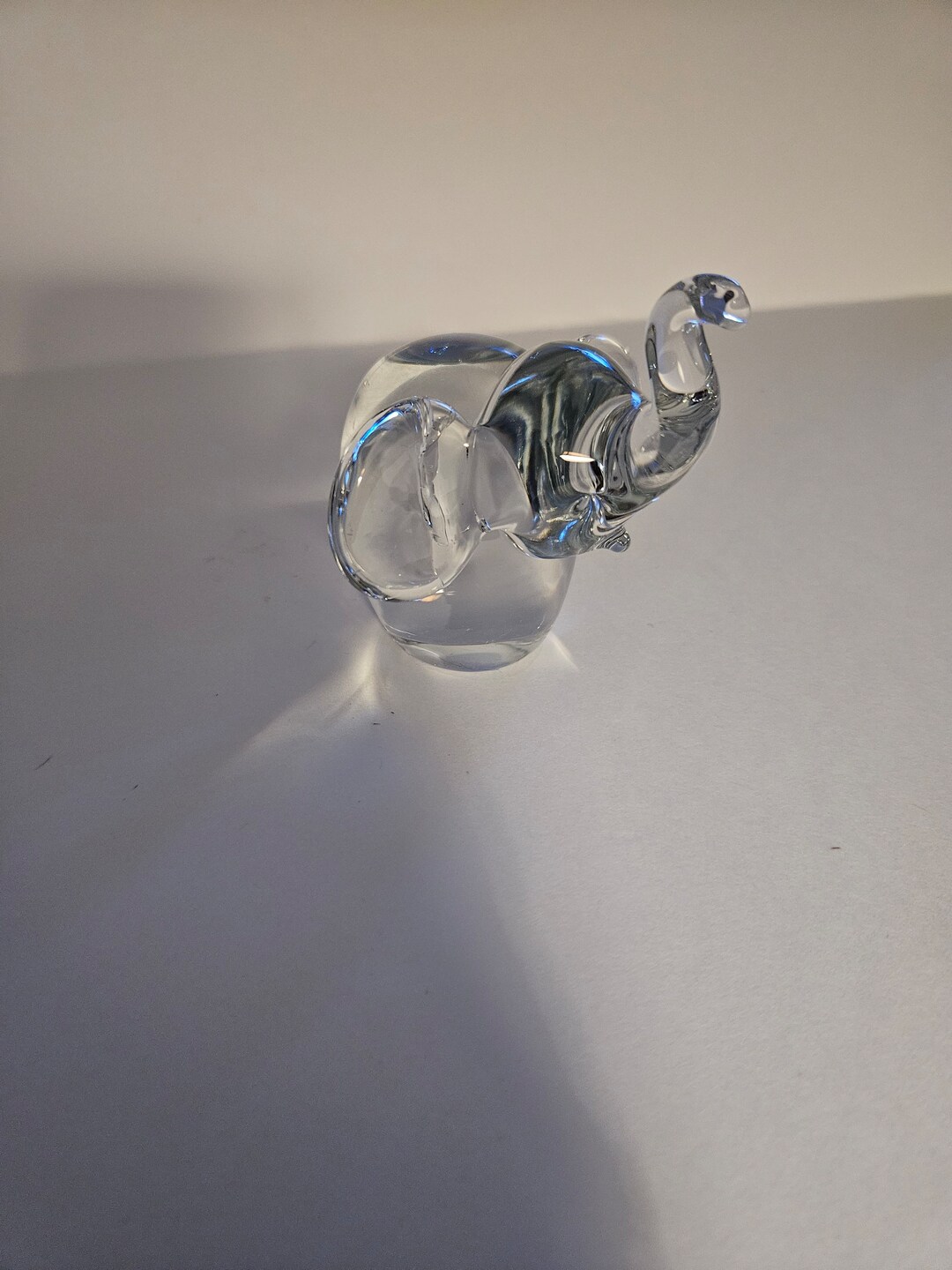 Good Luck Glass Elephant - Etsy