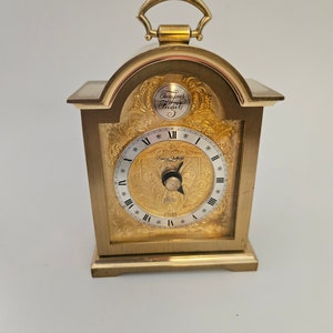 Tempus Fugit Quartz Table Clock - Etsy