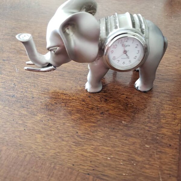 Elephant Clock - Etsy