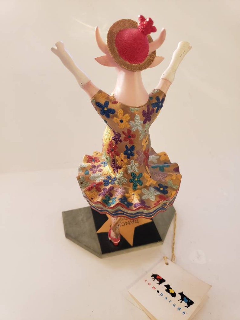 Cow Parade 2001 Dancing Diva Cow Figurine Collectible Statue - Etsy