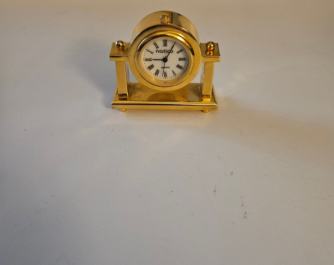 Miniature Mantel Clock - Etsy