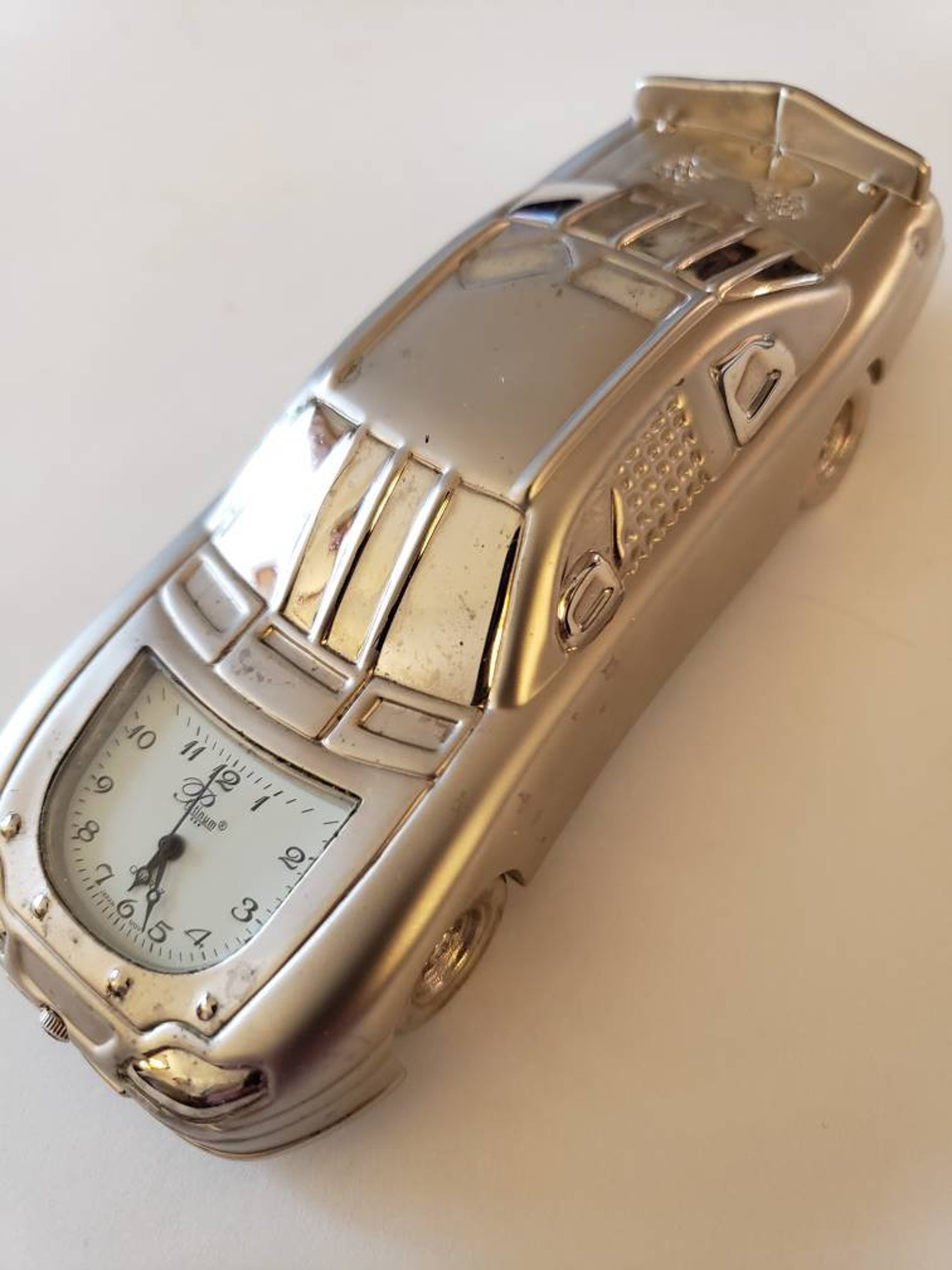 Platinum Diecast Race Car Clock | Etsy