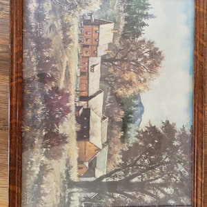 George Avison Landscape Vintage Print - Etsy