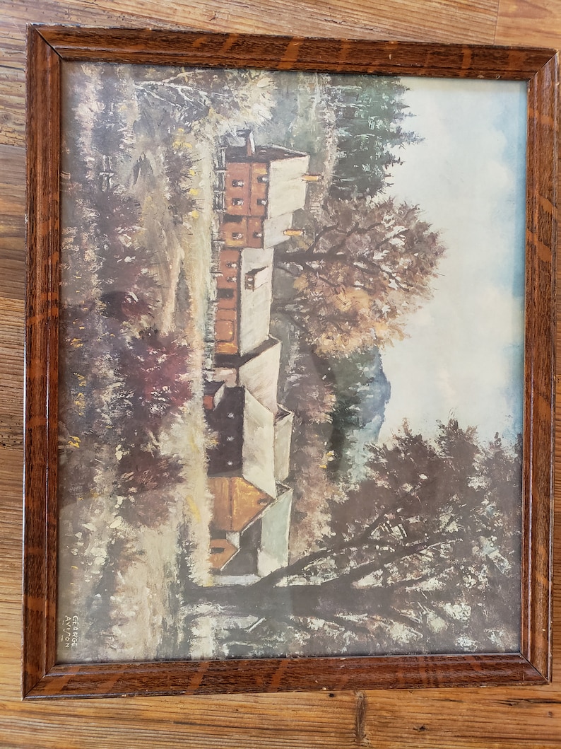 George Avison Landscape Vintage Print - Etsy