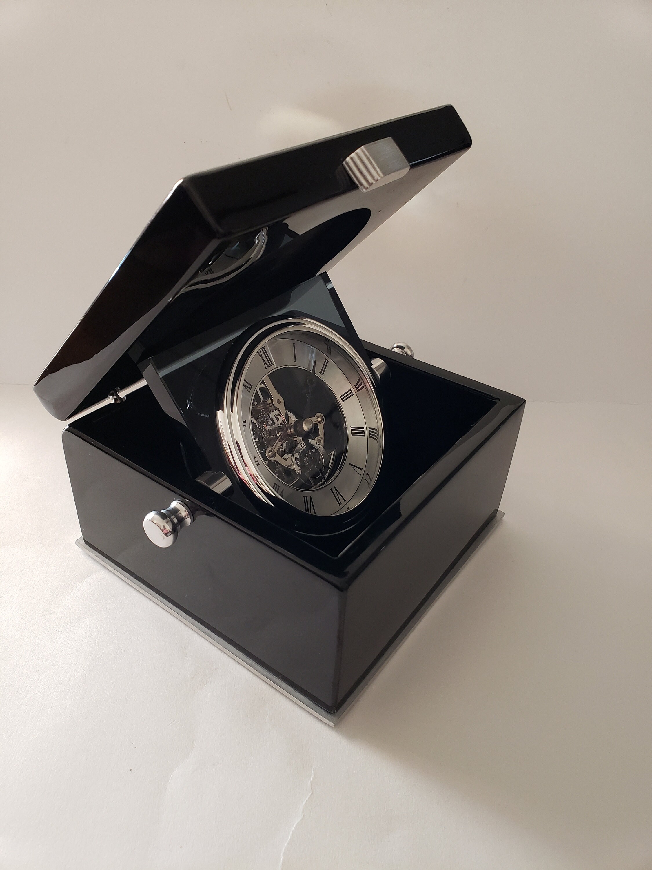 Clock in a Box | Etsy