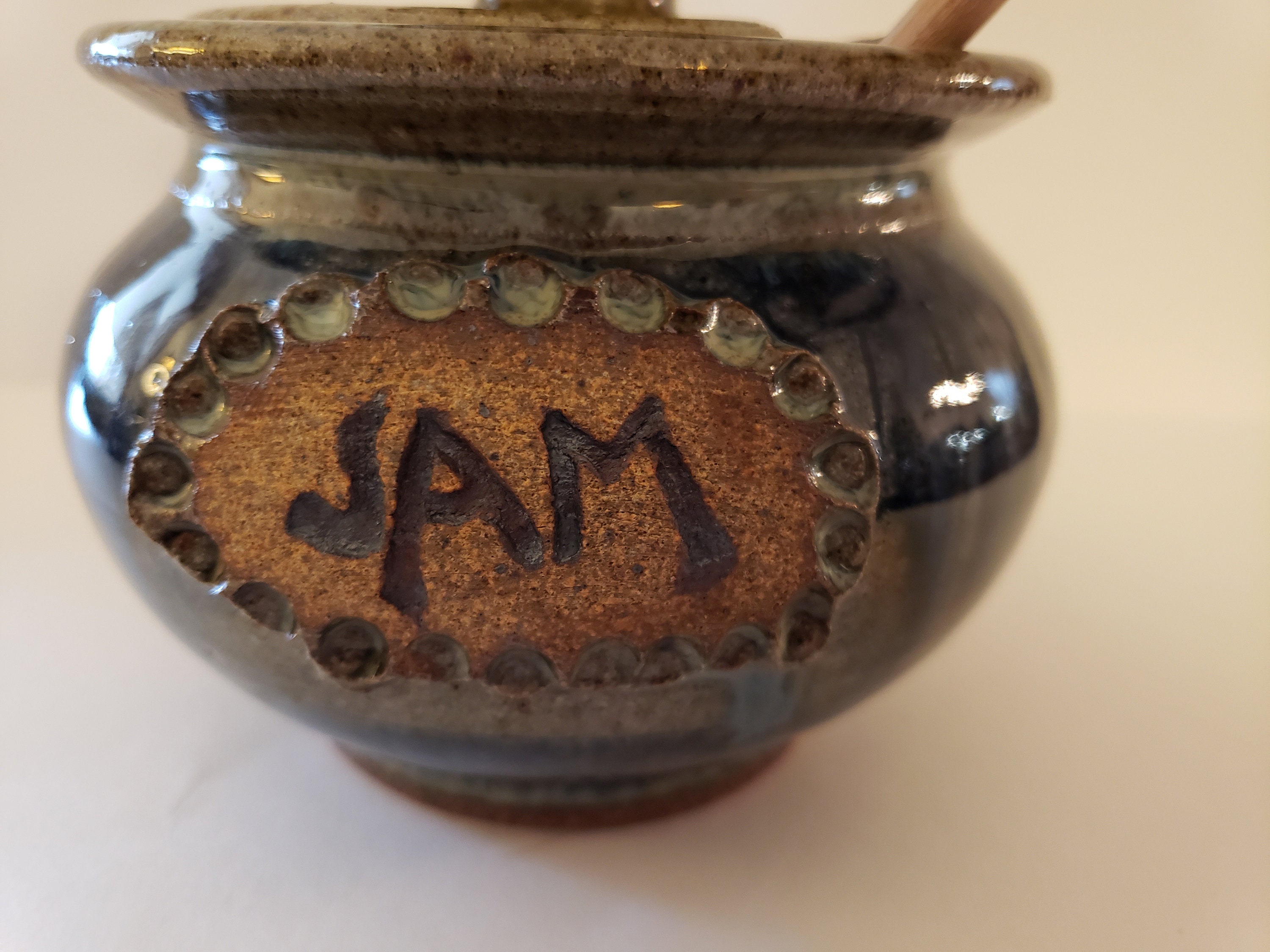 Jam Pottery Jar | Etsy