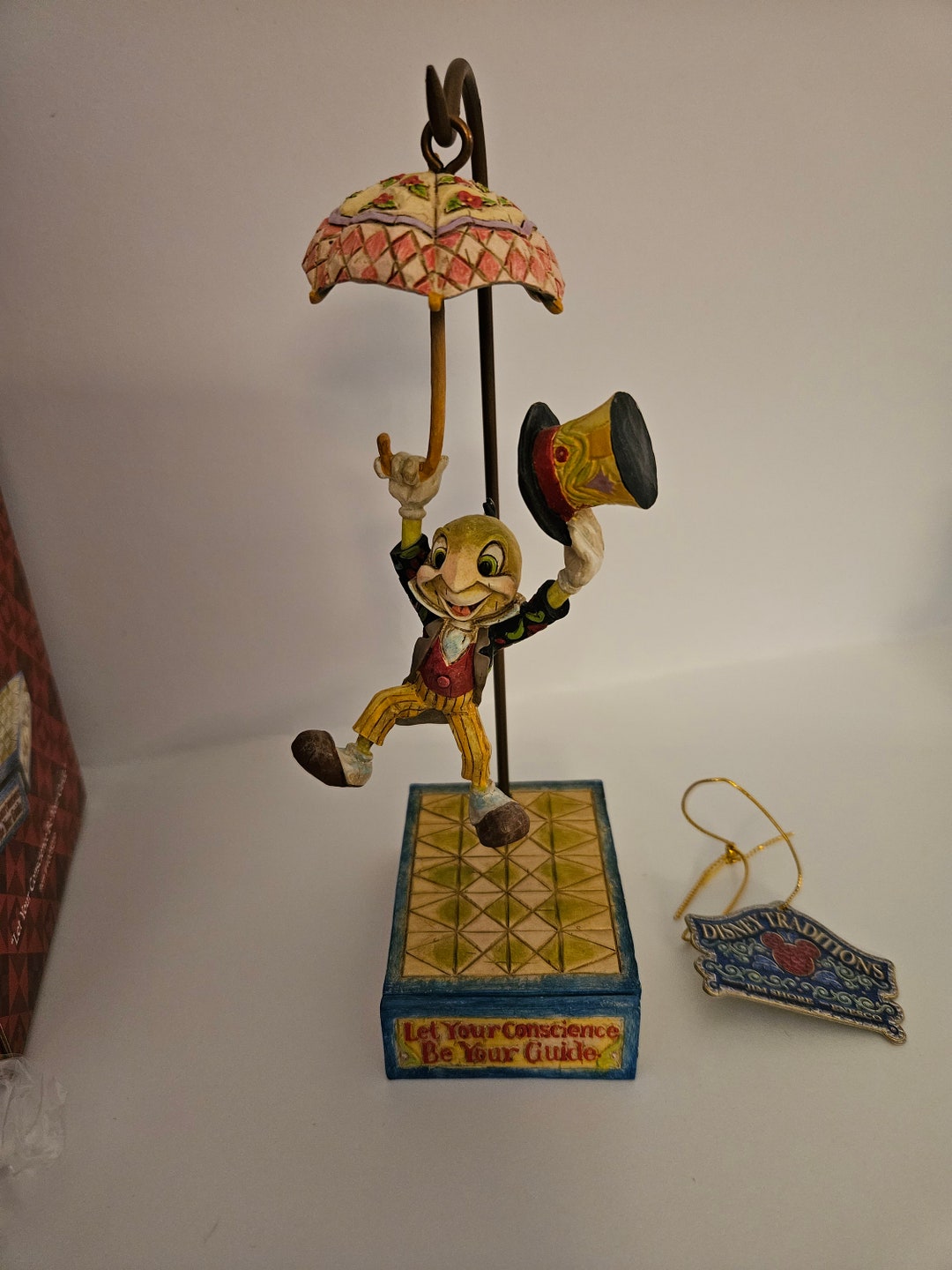 Jiminy Cricket Figurine Jim Shore Disney Traditions Let Your - Etsy