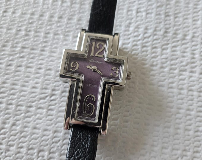 Ladies Cross Quartz Watch - Etsy