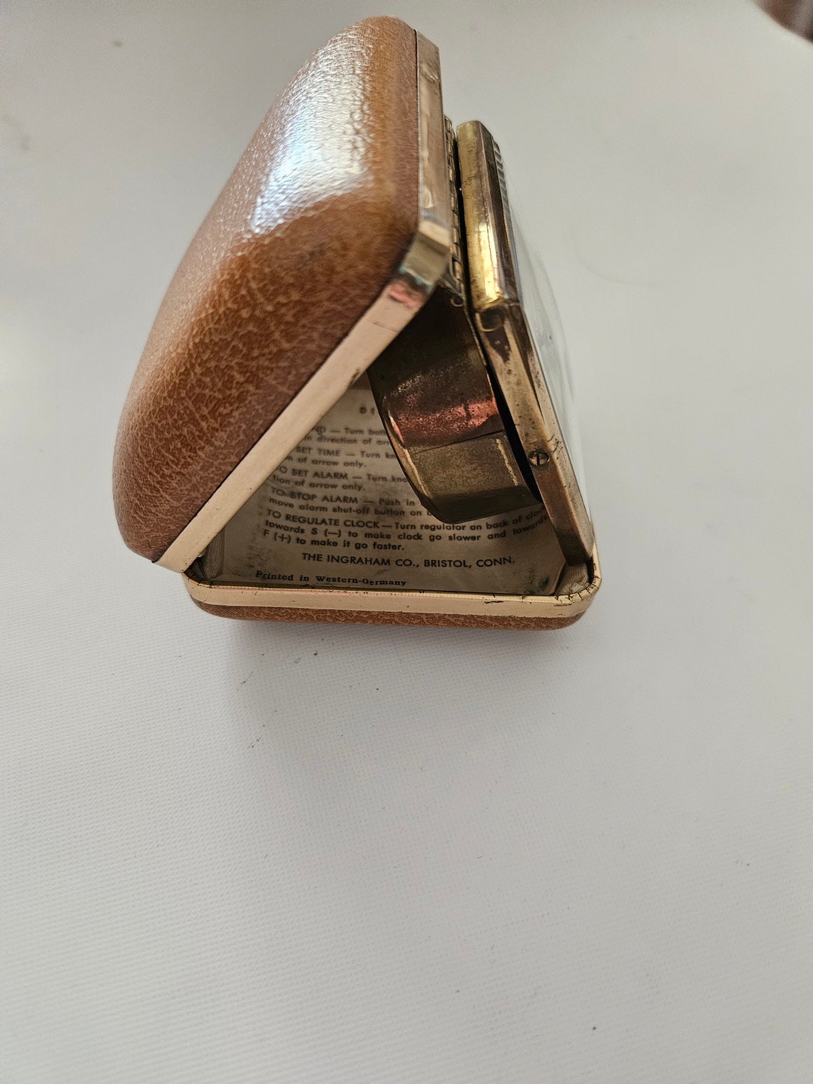 Arco Travel Alarm Clock West Germany - Etsy