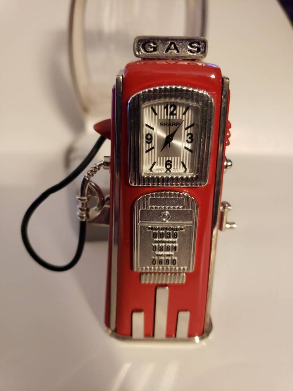 Sharp Collectible Gas Pump Miniature Quartz Clock - Etsy
