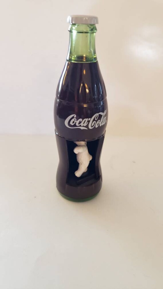 Gift Coca Cola Collectable Coco Cola Bottle With Rotating Polar Bear ...