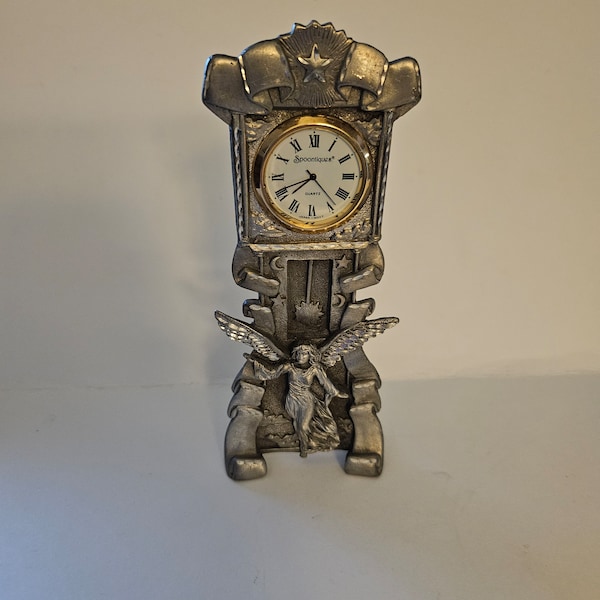 Vintage Angel Clock - Etsy