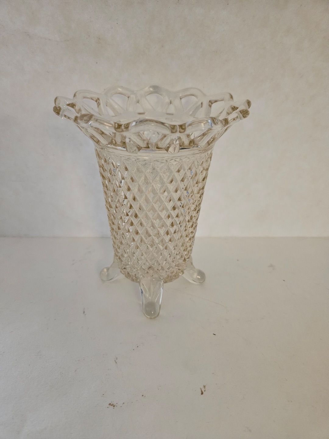 Vintage Imperial Glass Vase - Etsy