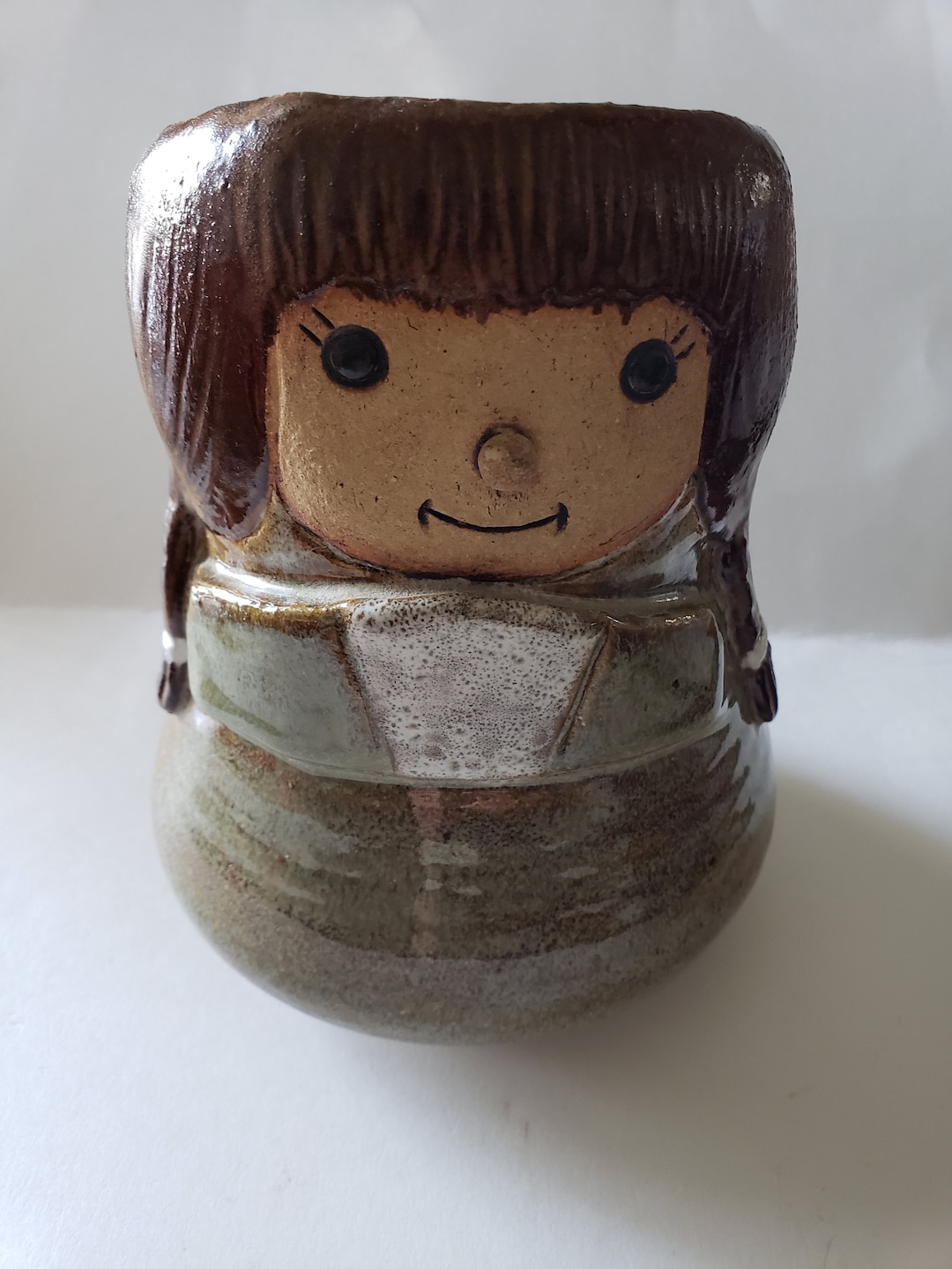 Sully Signed Pottery Vase - Etsy