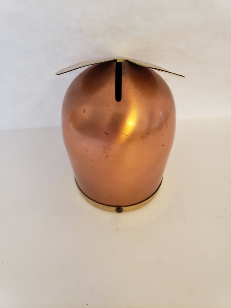 Vintage Coppercraft Guild Owl Bank Copper Owl - Etsy