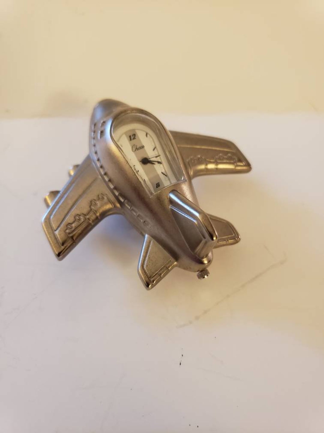 Chase Jumbo Jet Miniature Clock - Etsy