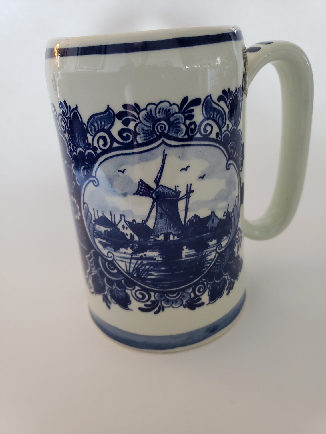 Delft Original Golden Crown Mug. - Etsy