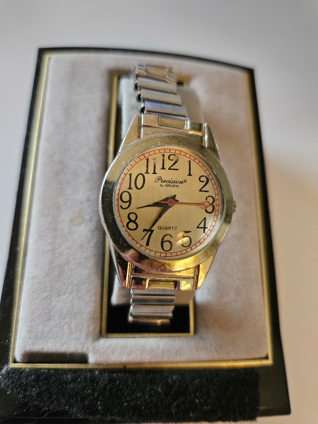Ladies Precision by Gruen Quartz Watch With Magnification Lens - Etsy