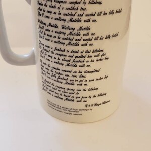 The "waltzing Matilda" Collection Musical Beer Mug John Cornwall - Etsy