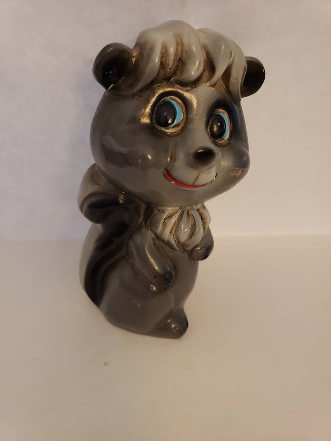 Vintage Skunk Bank - Etsy