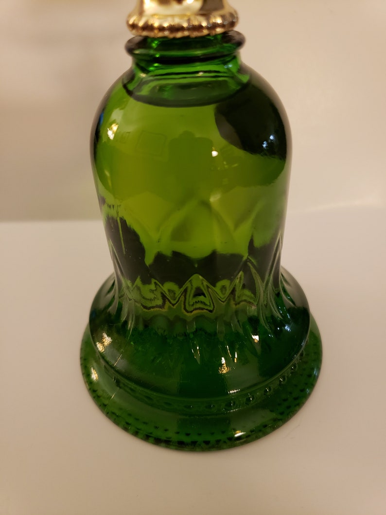 Avon Green Emerald Bell Roses Roses Cologne Full Bottle - Etsy