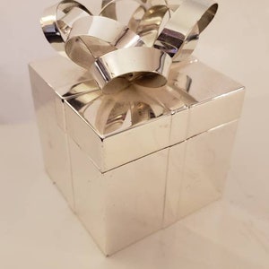 Silver Plated Gift Box - Etsy
