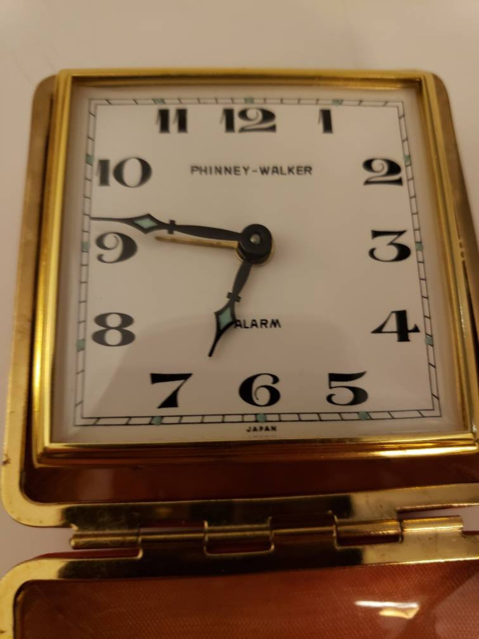 Vintage Phinney Walker Travel Alarm Clock | Etsy