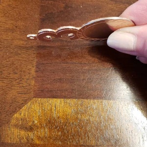 Number 3 Copper Tree Ornament - Etsy