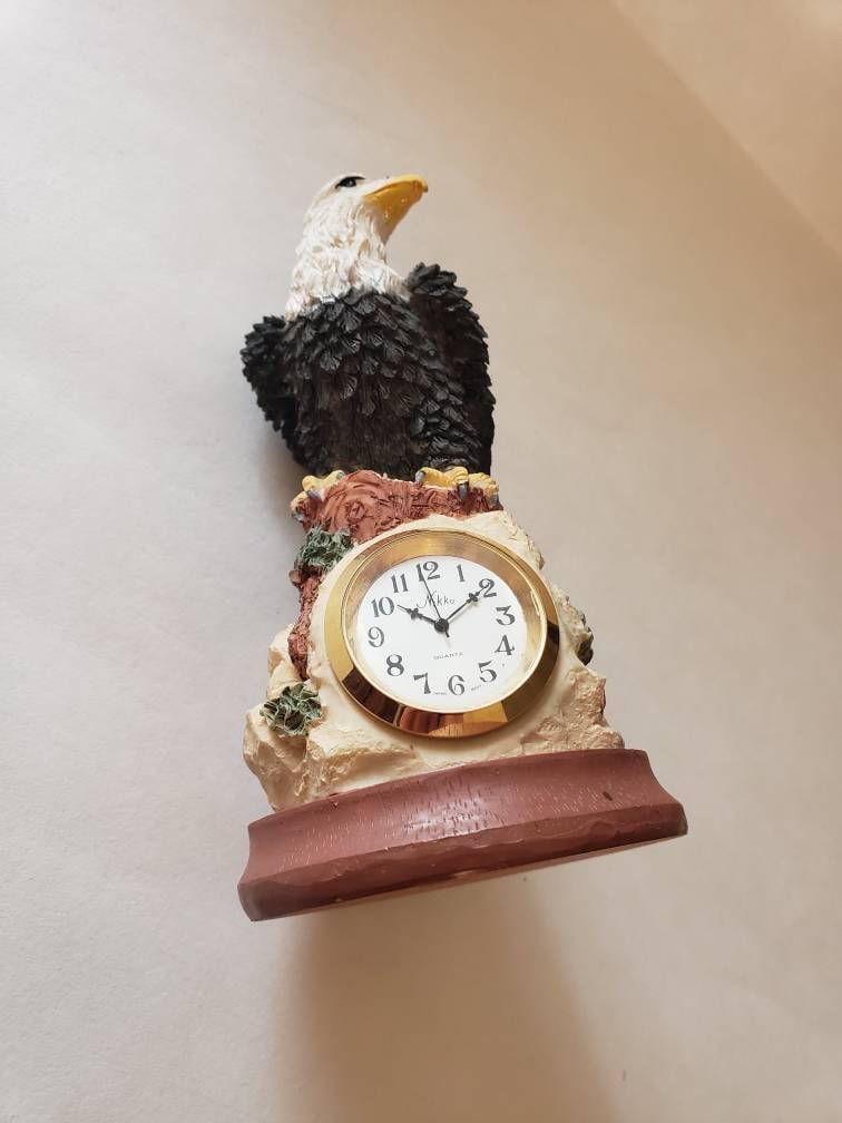 Eagle Desk Clock - Etsy