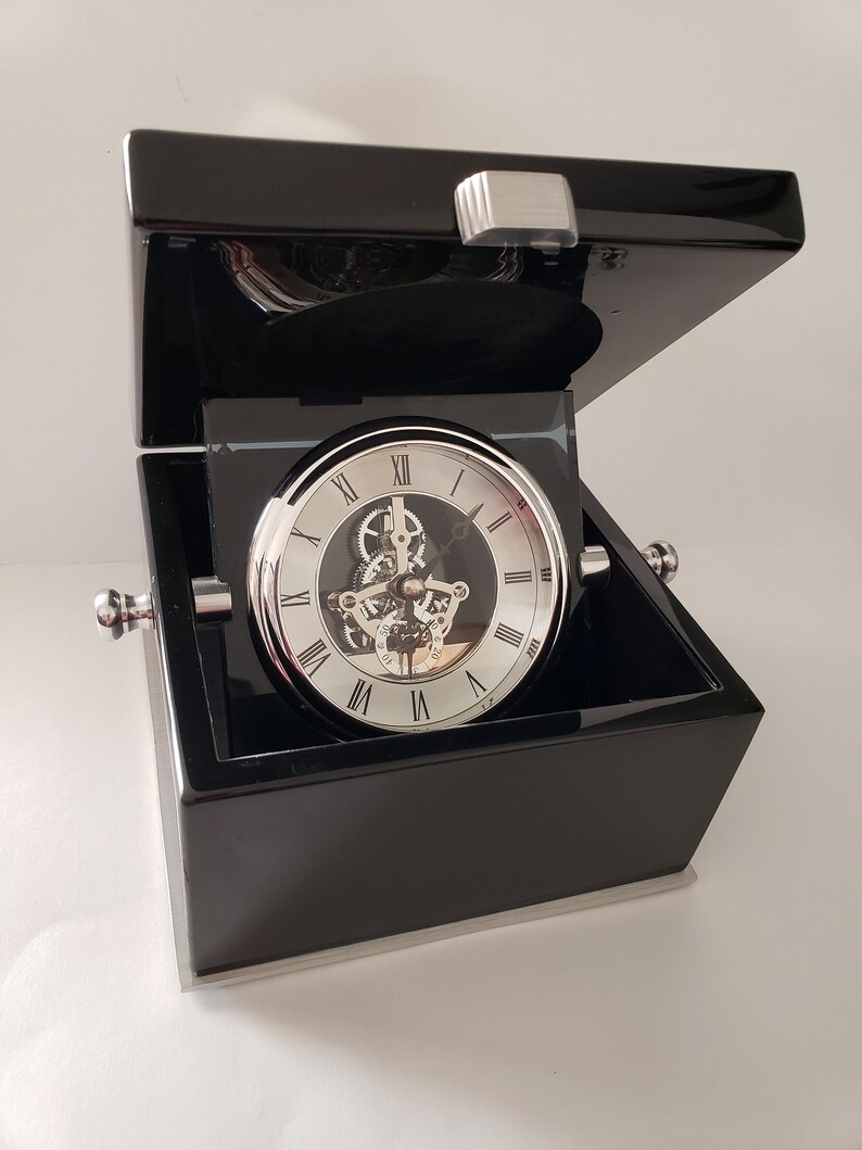 Clock in a Box | Etsy