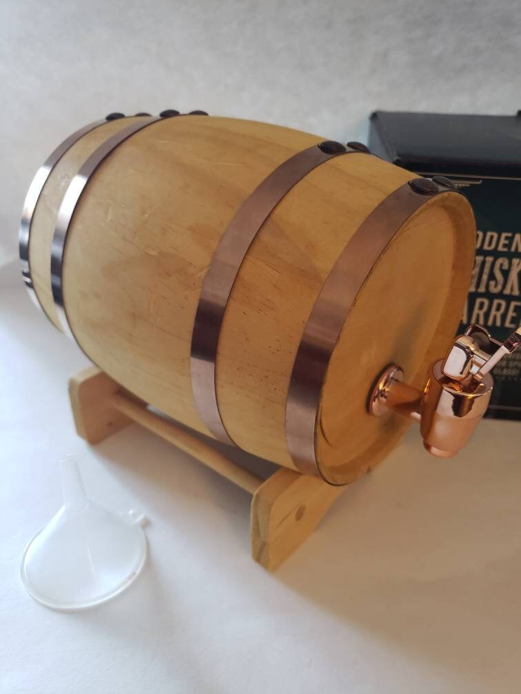 Wooden Keg Mini Whiskey the Original Fun Workshop Barrel Bar - Etsy
