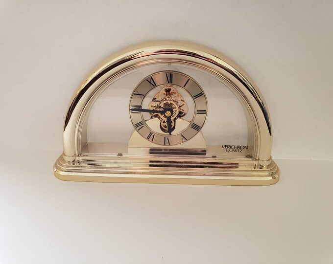 Harris & Mallow Verichron Quartz Mantle Clock - Etsy
