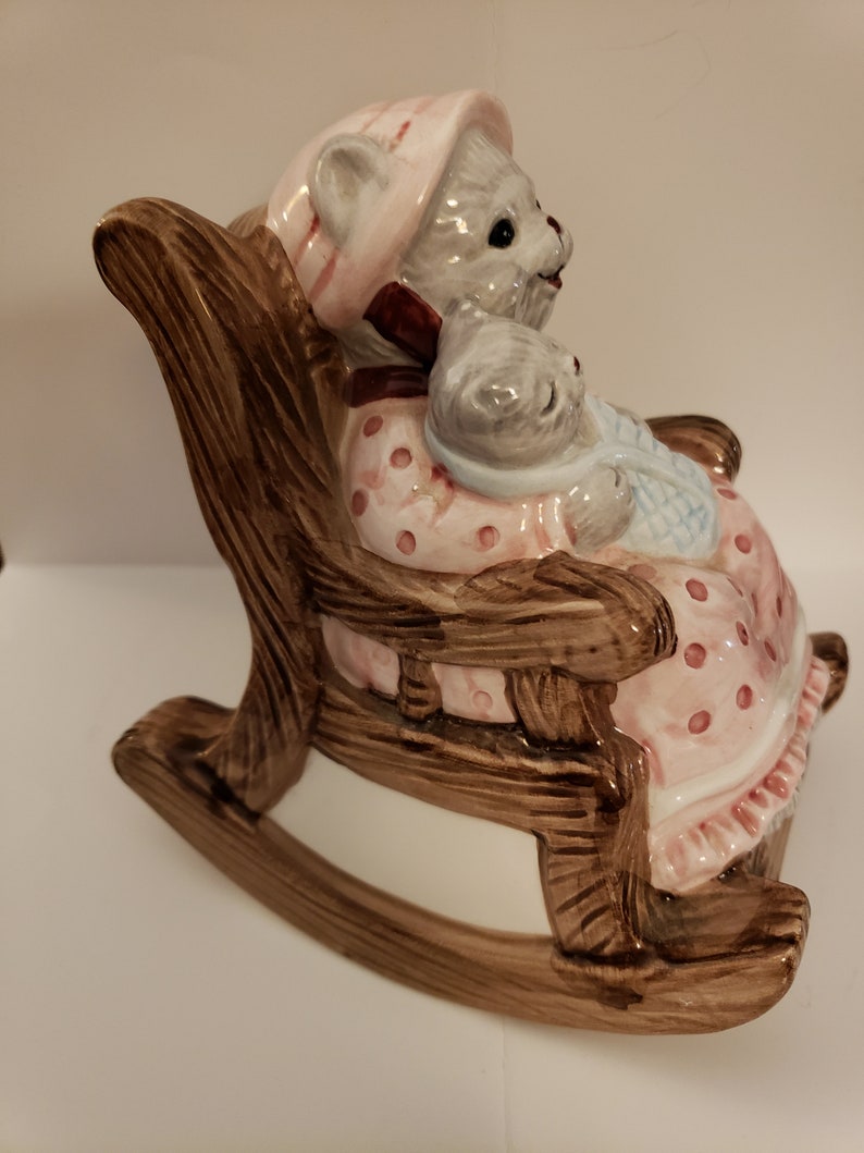 Vintage Mamma Cat Rocking Baby Kitty Plays When You Wish Upon - Etsy