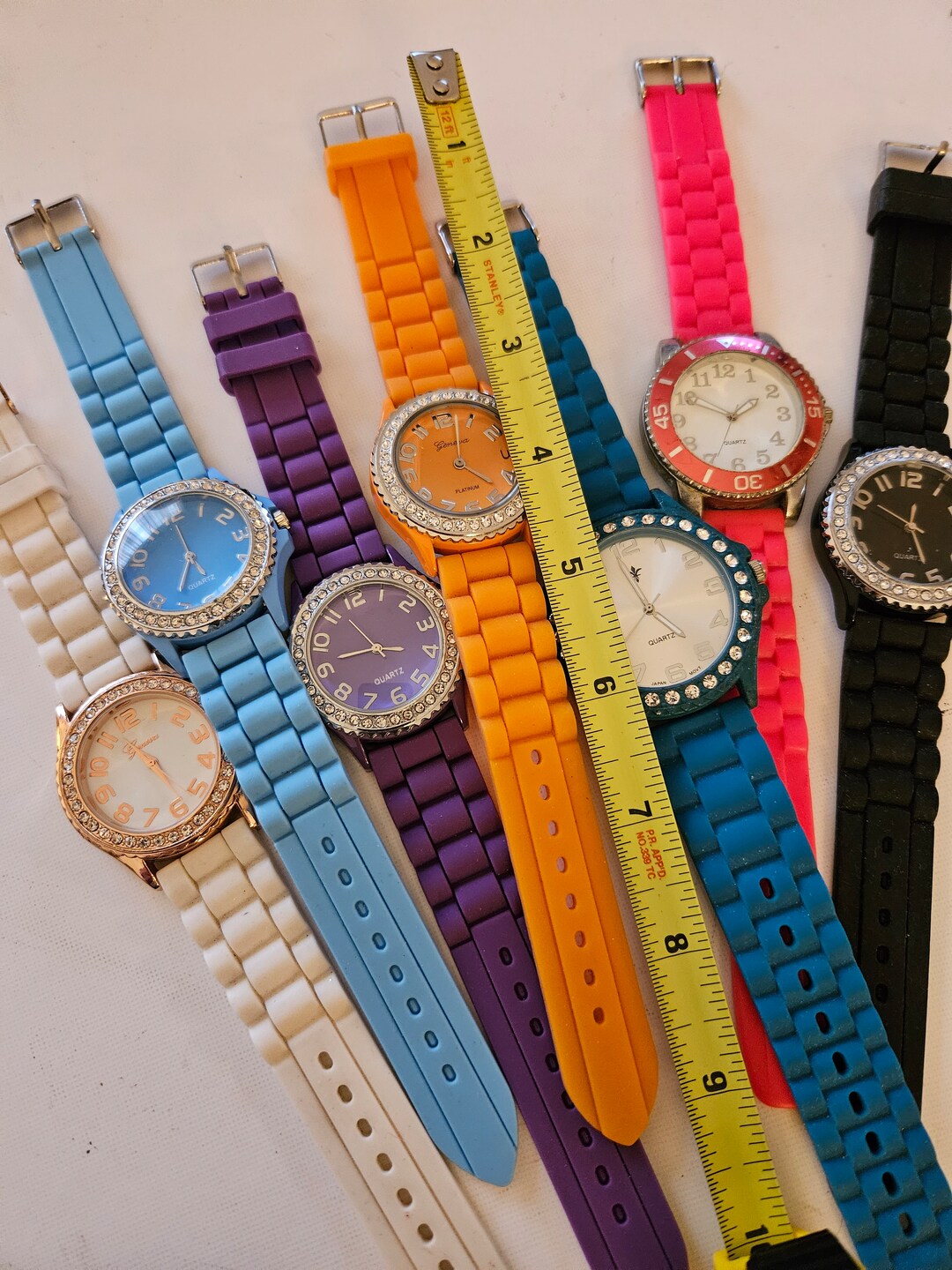 Set of 7 Ladies Large Face Quartz Watches - Etsy