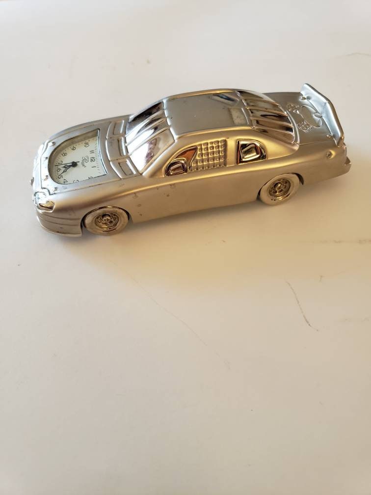 Platinum Diecast Race Car Clock | Etsy