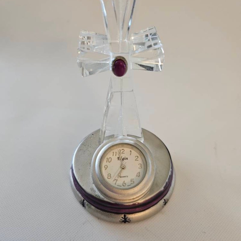 Miniature Crystal Clock - Etsy