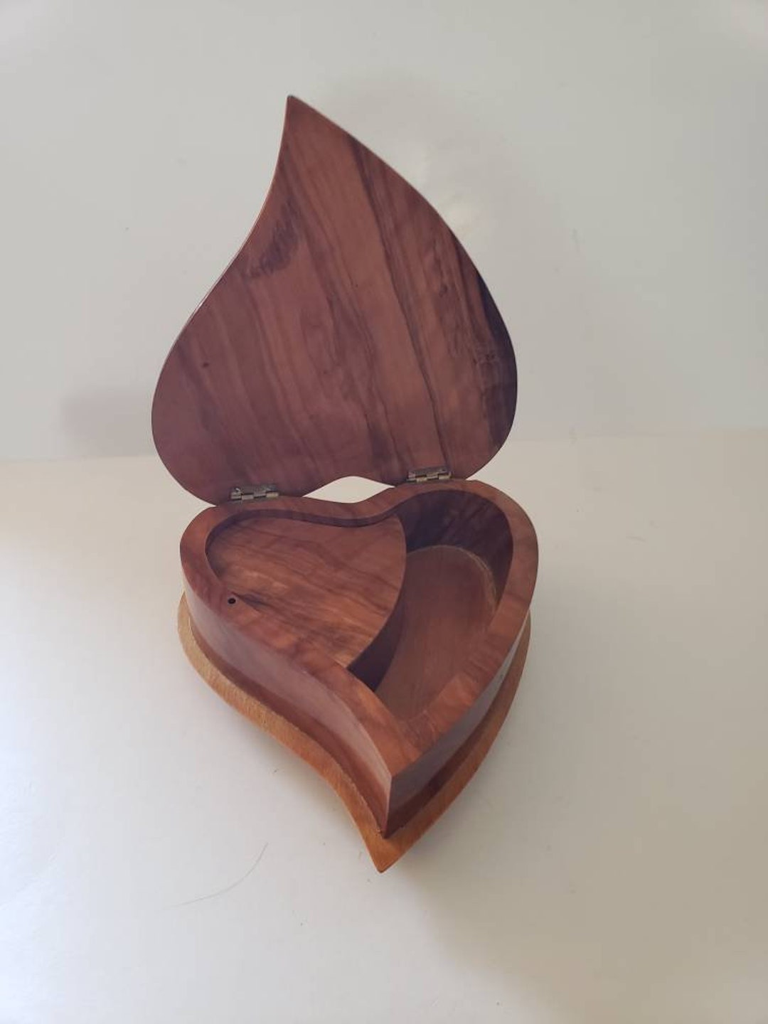 Heart Shape Solid Oak Music Box - Etsy